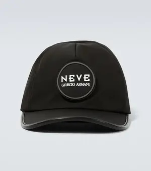 Giorgio Armani Neve Baseball Cap - Black