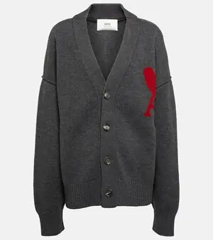 Ami De Cœur Virgin Wool Cardigan