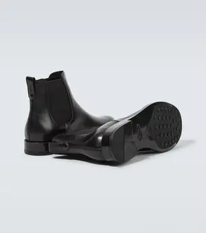 TOD'S Leather Ankle Boots