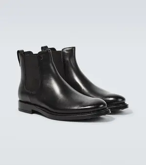 TOD'S Leather Ankle Boots