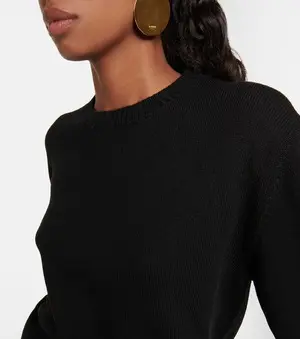 JIL SANDER Wool Sweater - Black