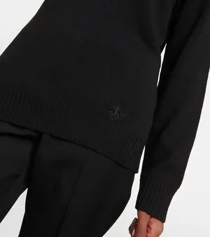 JIL SANDER Wool Sweater - Black