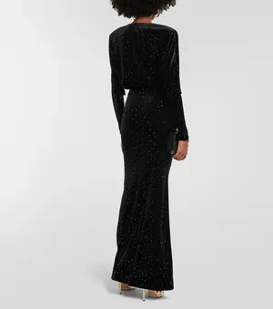Alexandre Vauthier Crystal-embellished Gown