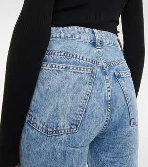 Khaite Danielle High-rise Straight Jeans