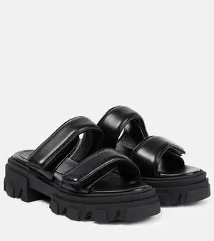 GIA BORGHINI Adelaide Leather Sandals