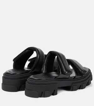 GIA BORGHINI Adelaide Leather Sandals