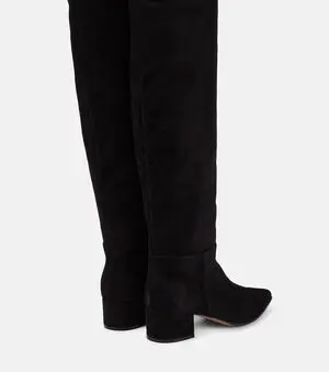 GIANVITO ROSSI Suede Knee-high Boots