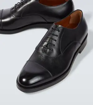 Zegna Oxford Leather Shoes