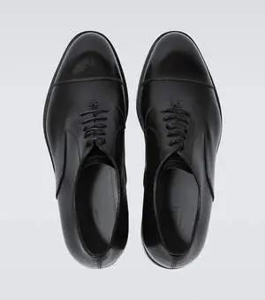 Zegna Oxford Leather Shoes
