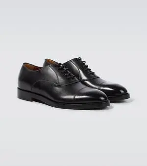 Zegna Oxford Leather Shoes