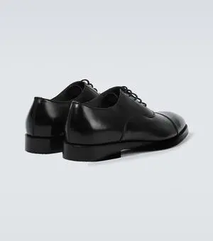 Zegna Oxford Leather Shoes