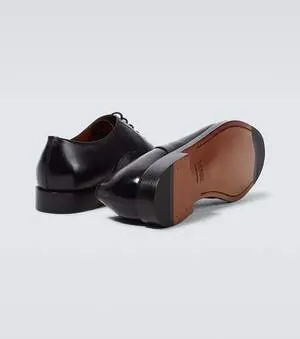 Zegna Oxford Leather Shoes