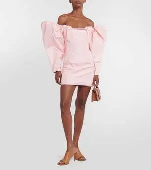 Jacquemus La Robe Taffetas Minidress - Pink