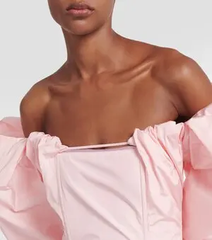 Jacquemus La Robe Taffetas Minidress - Pink