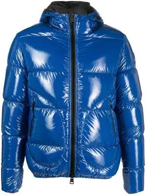 Herno Padded Hooded Down Jacket - Blue