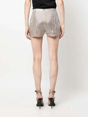 Giuseppe Di Morabito Rhinestone-embellished High-waist Shorts
