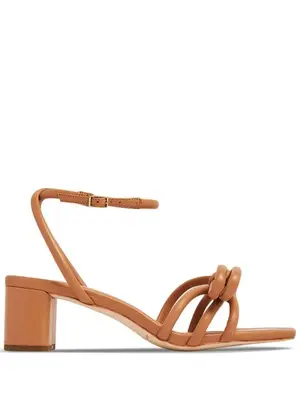 LOEFFLER RANDALL Mikel Leather Sandals - Brown