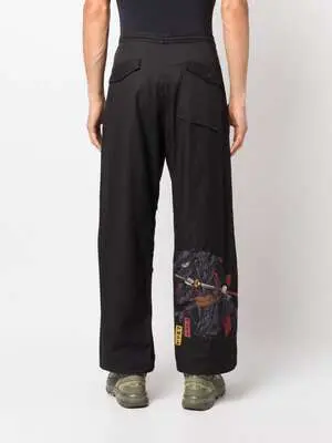 MAHARISHI Ninjutsu Loose-cut Trousers - Black