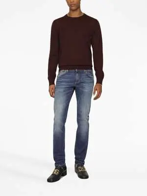 Dolce & Gabbana Round-neck Cashmere Sweater