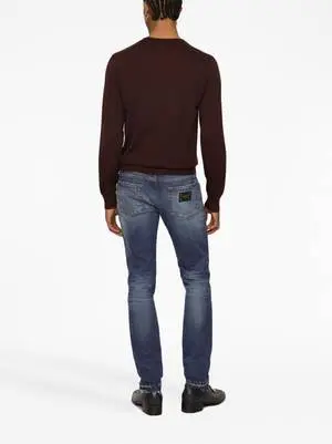 Dolce & Gabbana Round-neck Cashmere Sweater