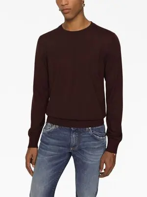 Dolce & Gabbana Round-neck Cashmere Sweater