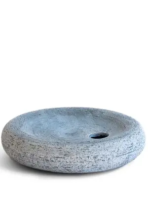 ORIGIN MADE Large Salt Clay Vase - Blue