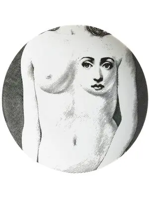 FORNASETTI Tema E Variazioni N.308 Wall Plate - White