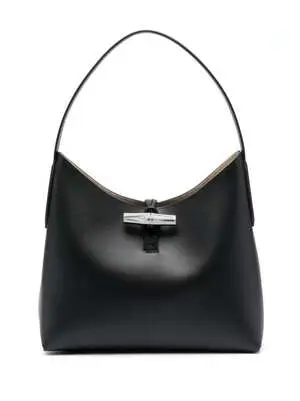 Longchamp Medium Roseau Leather Shoulder Bag