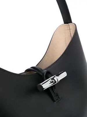 Longchamp Medium Roseau Leather Shoulder Bag