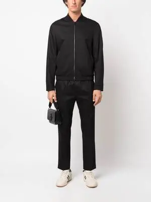 Calvin Klein Band-collar Zip-fastening Bomber Jacket
