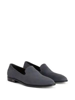 GIUSEPPE ZANOTTI Gatien Suede Loafers - Grey