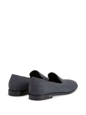 GIUSEPPE ZANOTTI Gatien Suede Loafers - Grey