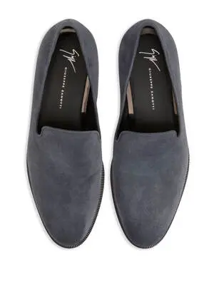 GIUSEPPE ZANOTTI Gatien Suede Loafers - Grey