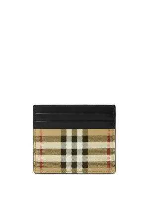 Burberry Check-print Card Holder