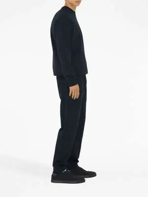 Burberry Ekd-embroidered Cotton Track Pants