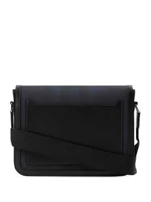 Burberry Check-print Messenger Bag - Blue