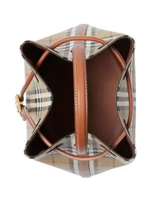 Burberry Tb Vintage Check Bucket Bag