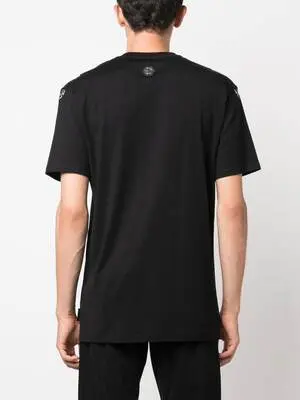 Philipp Plein Ss Hexagon Rhinestone-embellished T-shirt