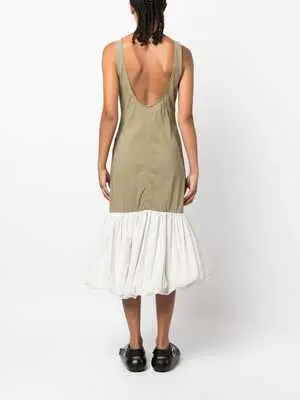 GANNI Open-back Midi Dress