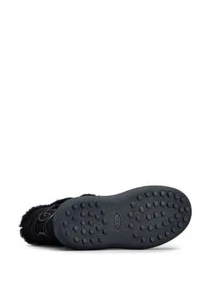 TOD'S Kate Shearling Boots - Black