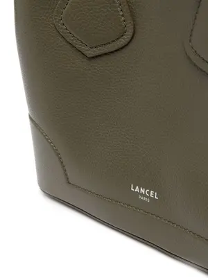 LANCEL Logo-print Leather Bag - Green