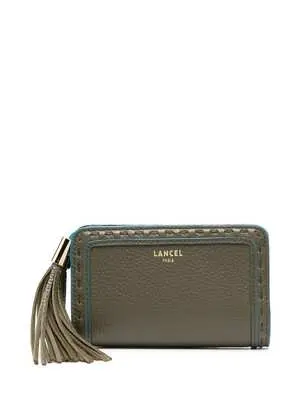 LANCEL Premier Flirt Tassel-detail Wallet - Green