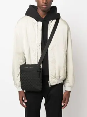 Emporio Armani Logo-jacquard Messenger Bag