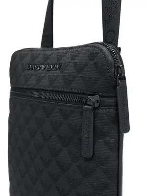 Emporio Armani Logo-jacquard Messenger Bag