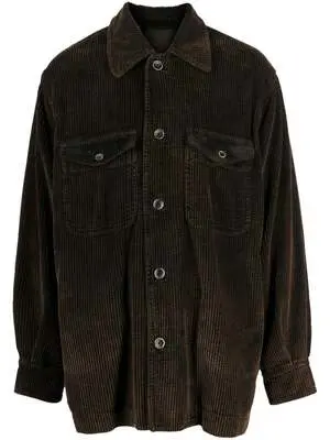 UMA WANG Corduroy Button-up Shirt Jacket