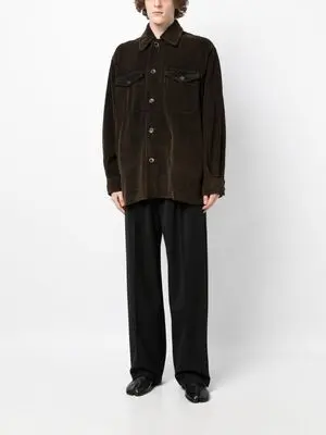 UMA WANG Corduroy Button-up Shirt Jacket