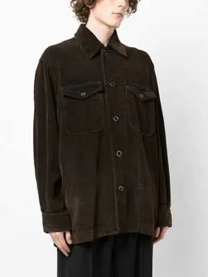 UMA WANG Corduroy Button-up Shirt Jacket
