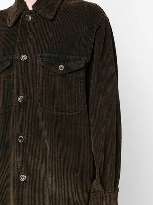 UMA WANG Corduroy Button-up Shirt Jacket