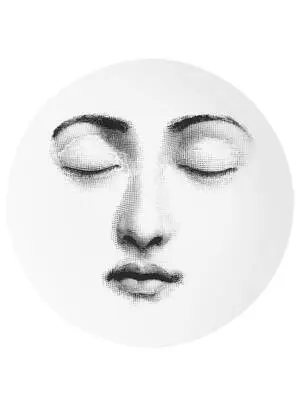 FORNASETTI Tema E Variazioni N.213 Wall Plate - White