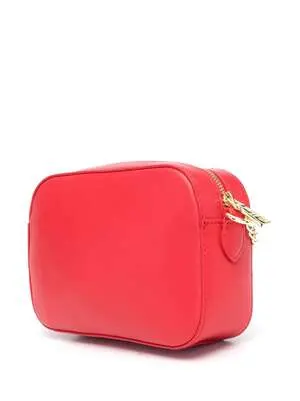 Moschino Logo-lettering Crossbody Bag - Red